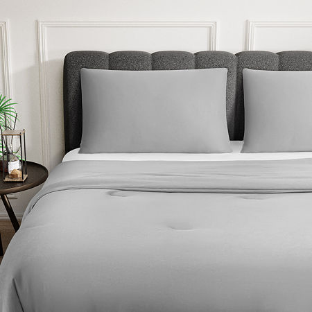 Click here for Awesome Home Soft Easy Care Jersey 3pc. Comforter... prices