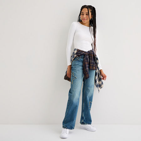 Click here for Arizona Juniors Short Womens Low Rise Straight Leg... prices