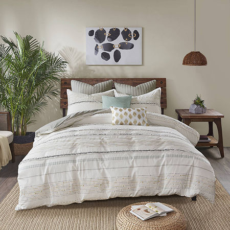 Ink+Ivy Nea Boho Stripe 3-Pc. Comforter Set  Full/Queen - Multi