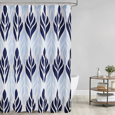Click here for Awesome Home Leaf Medallion Recycled Shower Curtai... prices