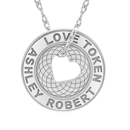 Click here for Womens Personalized Gold Pendant Necklace  One Siz... prices
