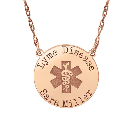 Click here for Womens Personalized Gold Pendant Necklace  One Siz... prices