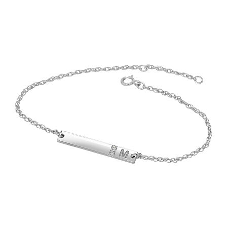 Click here for Personalized 7.25 Inch Gold Rope Chain Bracelet  O... prices