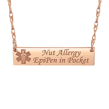 Click here for Womens Personalized Gold Pendant Necklace  One Siz... prices