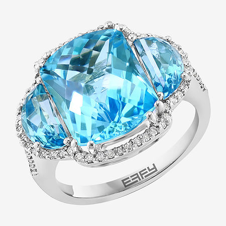 Click here for Effy Final Call Womens Genuine Blue Topaz & 1/5 CT... prices