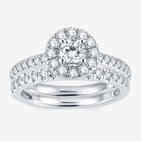 Click here for Modern Bride Signature 1 CT T.W. Natural Diamond H... prices