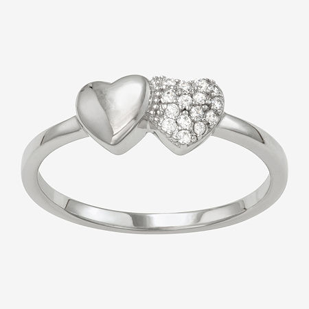 Click here for Girls 1/4 CT. Cubic Zirconia Sterling Silver Cockt... prices