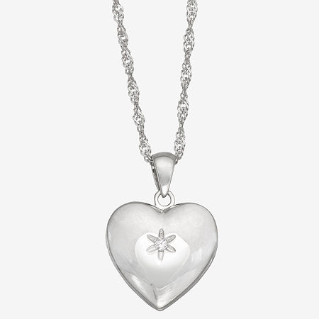 Click here for Womens White Cubic Zirconia Sterling Silver 15 Inc... prices