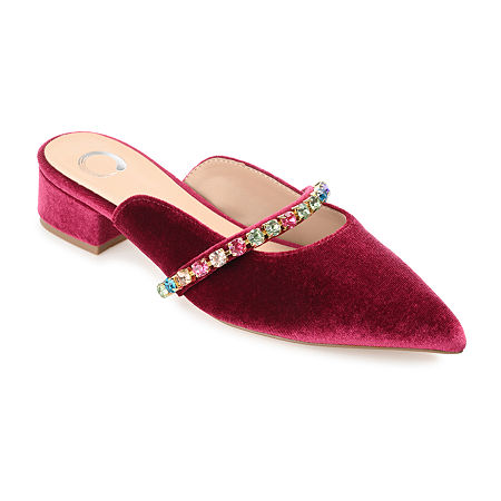 Click here for Journee Collection Jewel Womens Pointed Closed Toe... prices