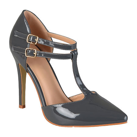 Click here for Journee Collection Womens Tru T-Strap Pumps  8 1/2... prices
