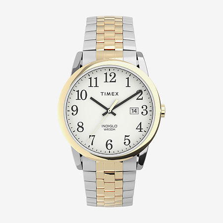 Click here for Timex Mens Two Tone Stainless Steel Expansion Watc... prices