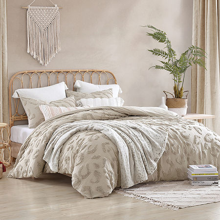 Click here for Peri Home Chenille Leopard Linen 3 Piece Comforter... prices
