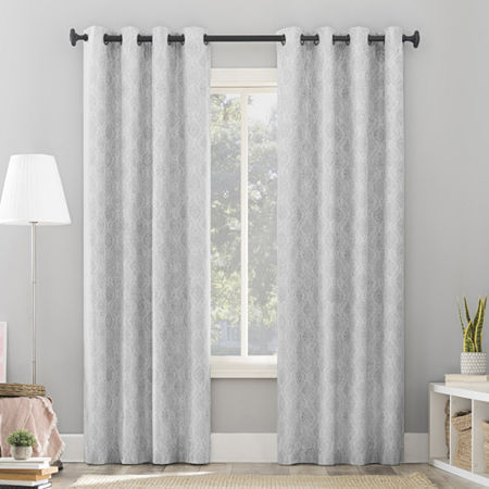 Click here for Sun Zero Delfina Grommet Top Energy Saving 100 Bla... prices