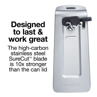 Proctor Silex SureCut Blade Can Opener 75225, Color: Silver - JCPenney