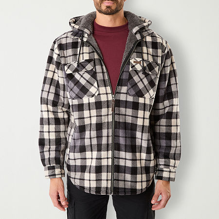 Click here for Smiths Workwear Sherpa Lined Mens Fleece Hooded Mi... prices