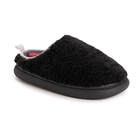 Muk Luks Womens Luan Clog - Solid black
