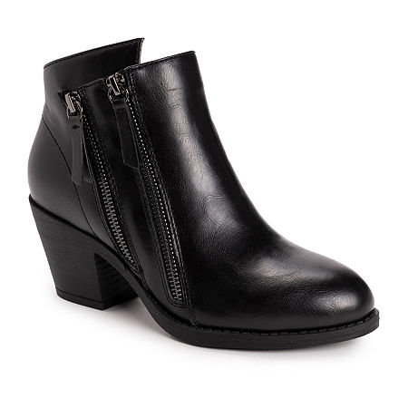 Muk Luks Womens Yellowstone Yardley Boot - Black
