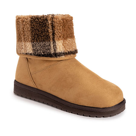 Muk Luks Womens Clover Boot - Tan
