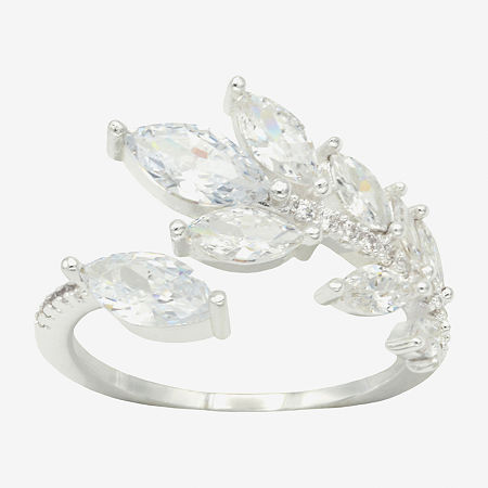 Click here for Sparkle Allure Wrap Womens Cubic Zirconia Pure Sil... prices