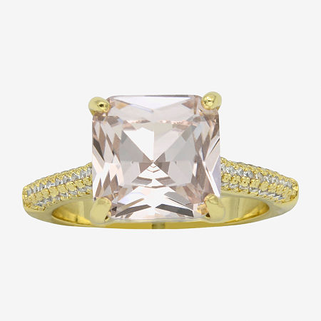 Click here for Sparkle Allure Womens Pink Crystal 14K Gold Over B... prices
