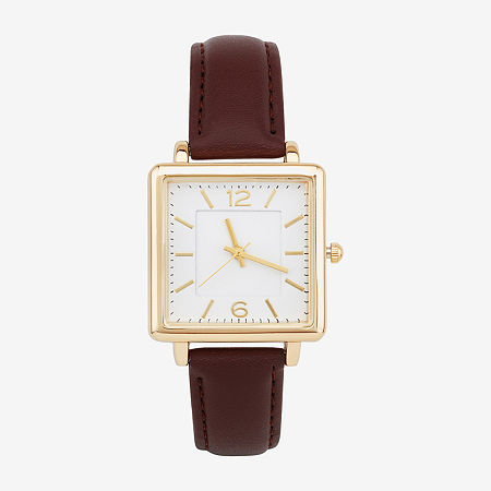 Click here for American Exchange Womens Plain Analog Brown Polyur... prices