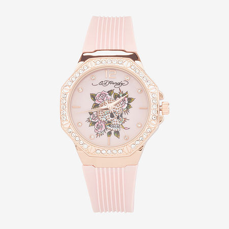 Click here for Ed Hardy Womens Pink Strap Watch 14970r-42-E12  On... prices