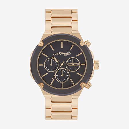 Click here for Ed Hardy Mens Brushed Gold-Tone Metal Bracelet Wat... prices