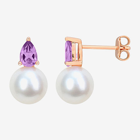 Click here for White Cultured Freshwater Pearl & Gemstone 18K Gol... prices