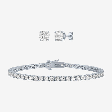 Click here for Womens Lab Created White Sapphire Sterling Silver... prices