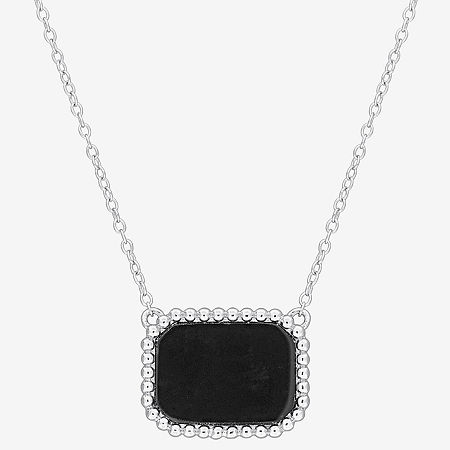Click here for Womens Genuine Gemstone 18K Gold Over Silver Penda... prices