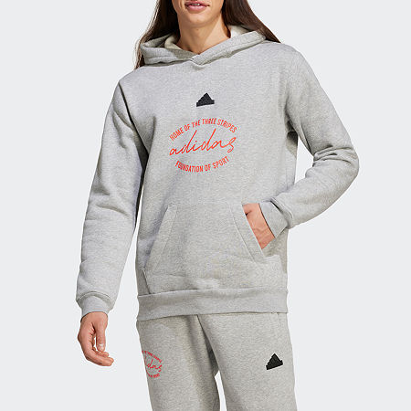 Click here for adidas Mens Long Sleeve Active Hoodie  Small  Gray prices