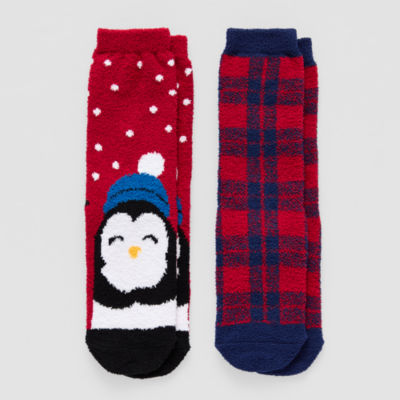 Thereabouts 2 Pair Crew Socks Boys, Color: Penguin - JCPenney