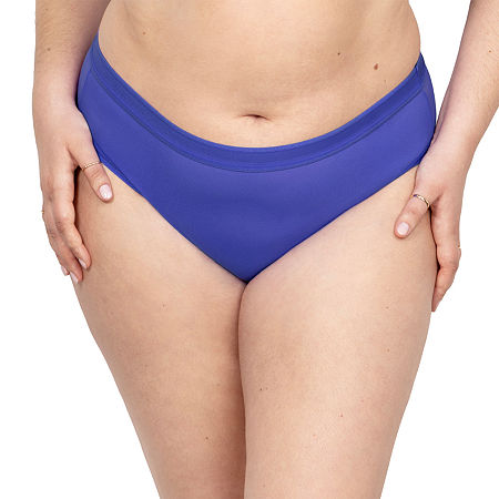 Click here for Curvy Couture Sheer Mesh High Cut Brief-1313  Larg... prices