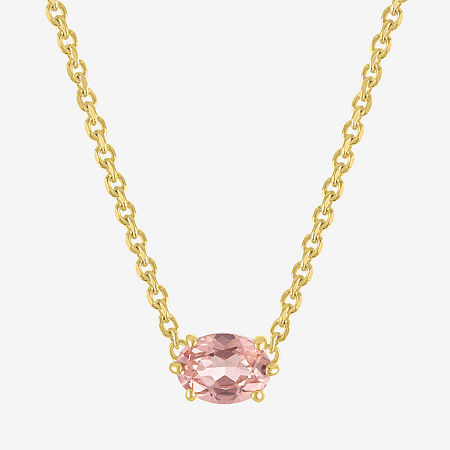 Click here for Womens Lab Created Champagne Sapphire 14K Gold Ove... prices