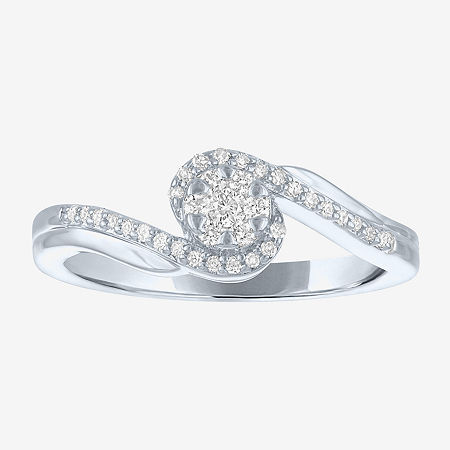 Click here for Womens 1/6 CT. T.W. Lab Grown White Diamond Sterli... prices