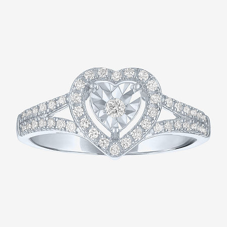 Click here for Womens 1/4 CT. T.W. Lab Grown White Diamond Sterli... prices