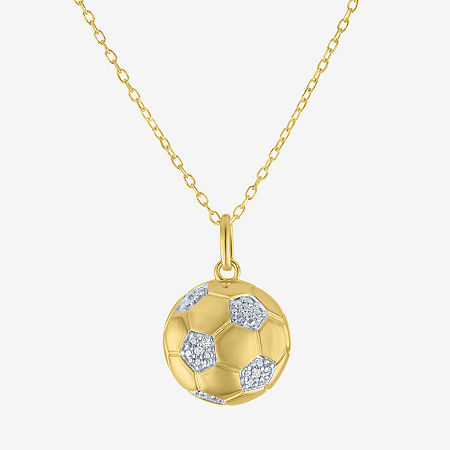Click here for (G-H / Si2-I1) Soccer Ball Womens Diamond Accent L... prices