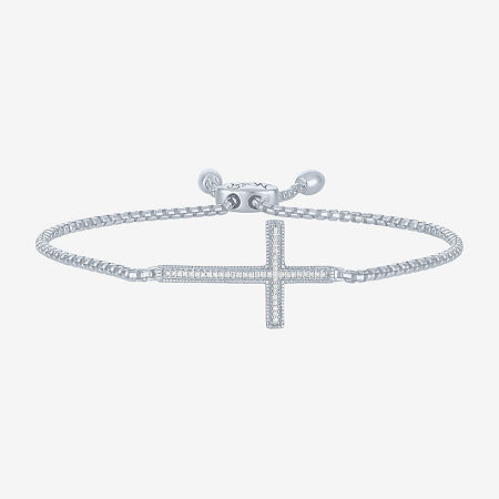 Click here for Rhythm and Muse Diamond-Accent Sterling SIlver Cro... prices
