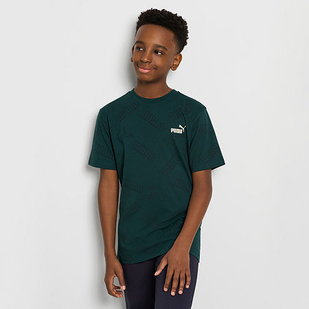Click here for PUMA Big Kid Boys Crew Neck Short Sleeve Graphic T... prices