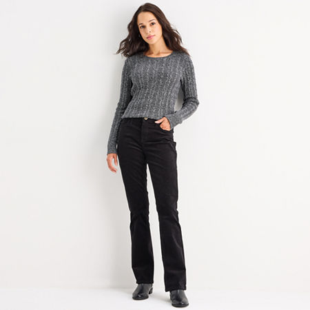 Click here for St. Johns Bay Womens Mid Rise Bootcut Corduroy Pan... prices