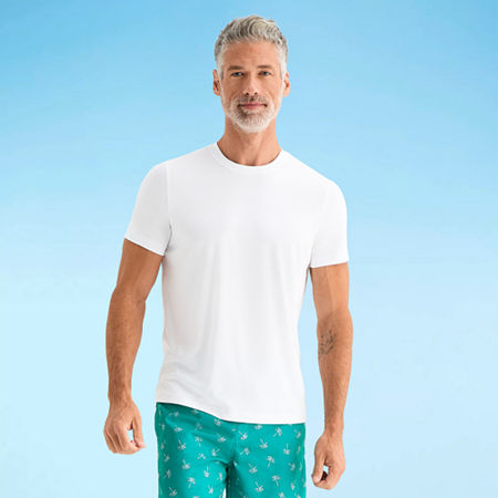 Click here for St. Johns Bay Swim Shirt  Small  White prices