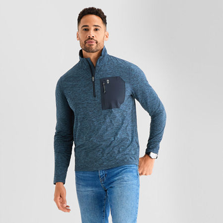Click here for Free Country Mens High Neck Long Sleeve Active Qua... prices