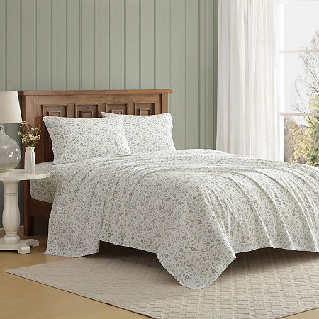 Click here for Laura Ashley Miranda Sheet Set  One Size  Green prices