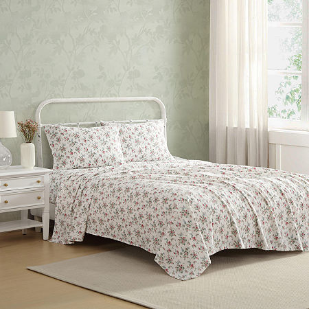 Click here for Laura Ashley Le Fleur Sheet Set  One Size  Pink prices