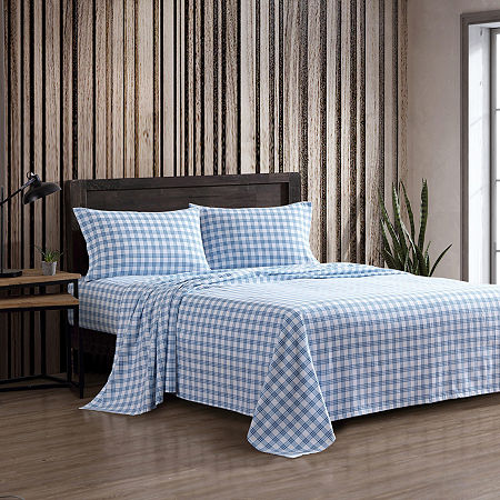 Click here for Eddie Bauer Printed Cotton Flannel 4-Pc. Sheet Set... prices