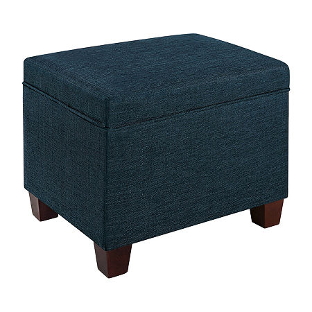 Convenience Concepts Madison Linen Storage Ottoman