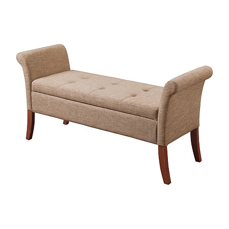 Click here for Garbo Tufted Storage Bench  One Size  Beige prices
