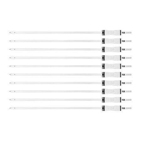 Henckels Bbq 10-Pc. Skewer Set - Stainless steel