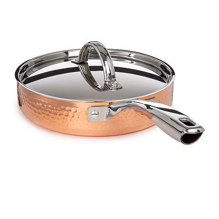 Click here for Tri-Ply 8 Deep Skillet  Hammered - Copper prices