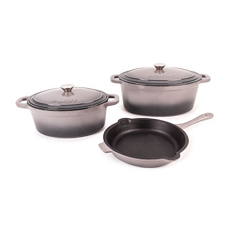 Click here for BergHOFF Neo 5pc Cast Iron Oval Dutch Oven Set wit... prices